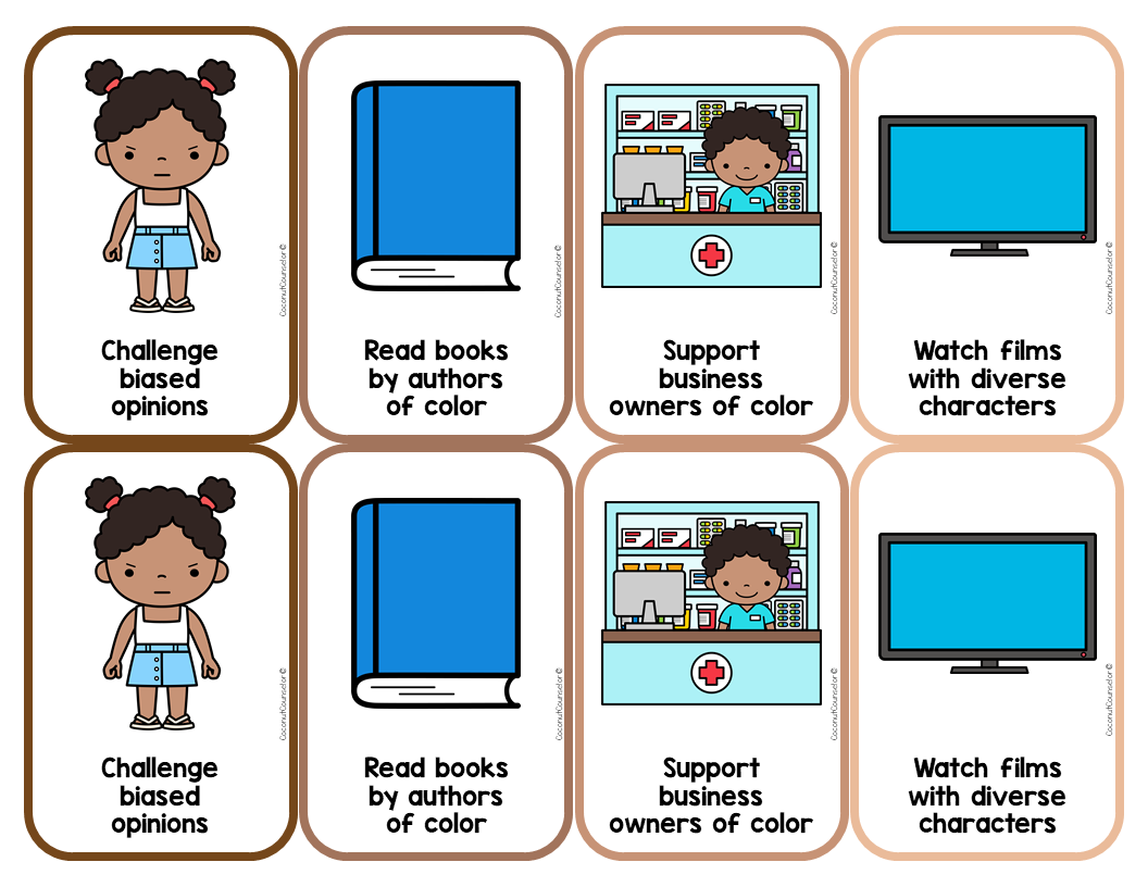 Antiracism Matching Card Game | Made By Teachers