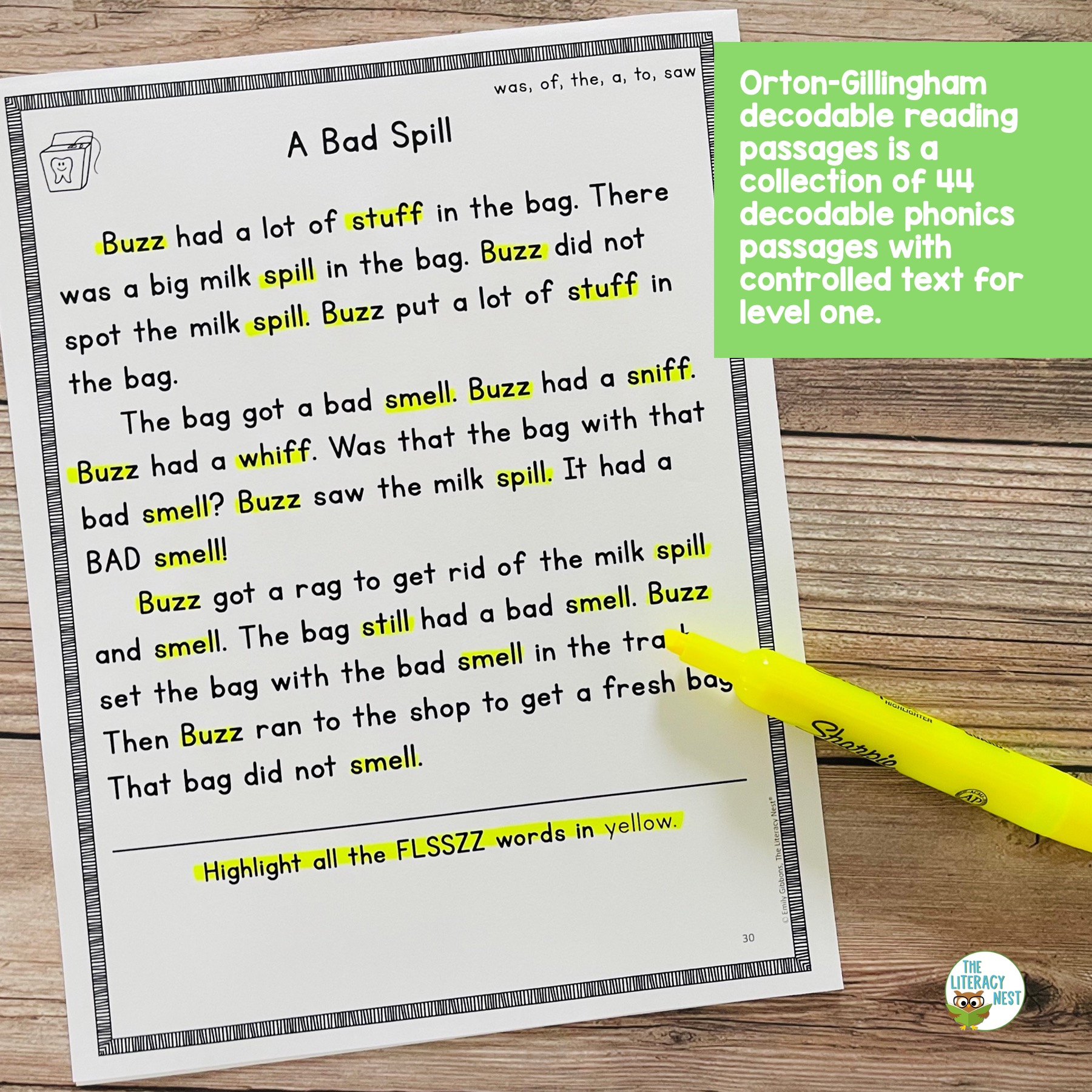 Let's Read Decodable Text and Passages for Orton-Gillingham Lessons ...