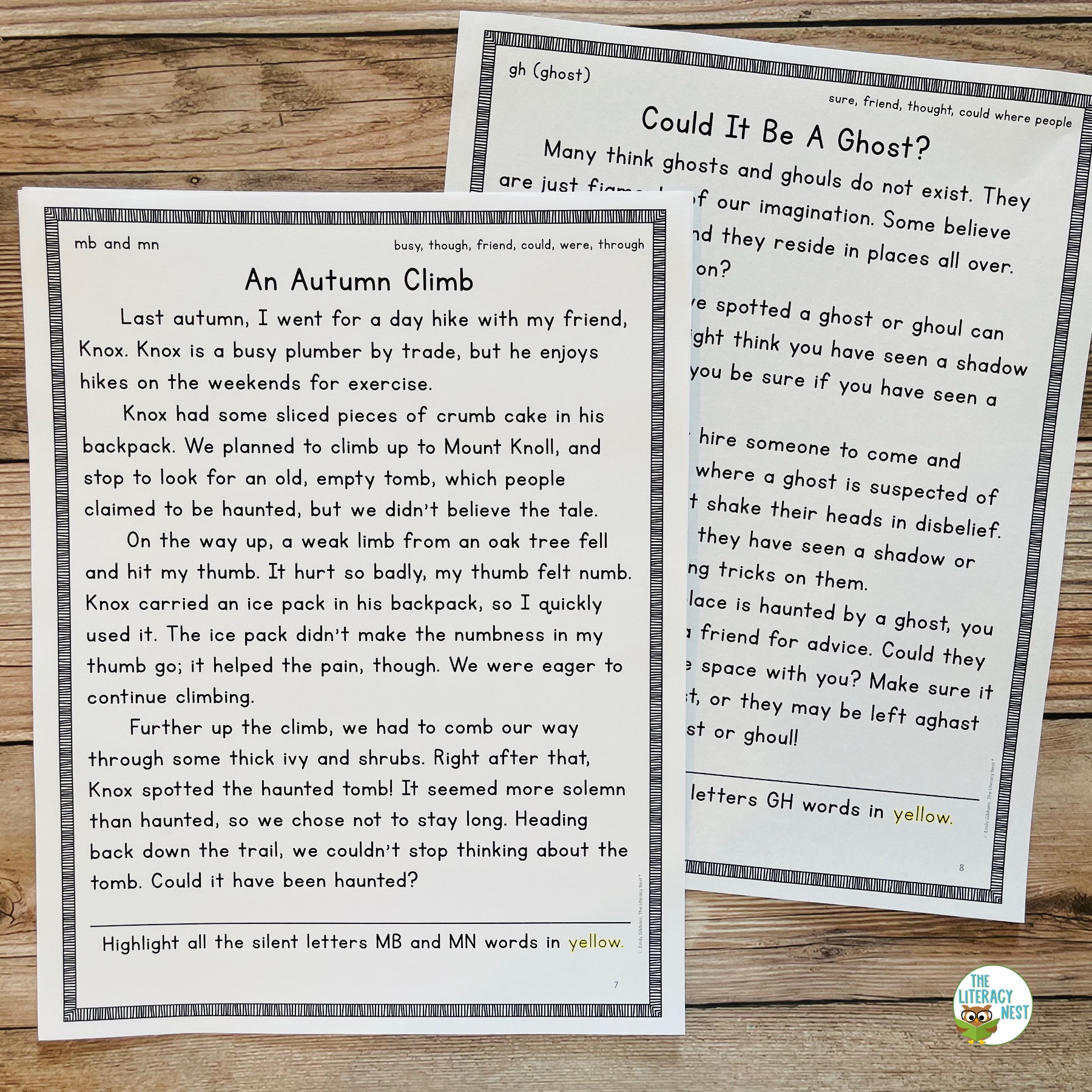 Let's Read Decodable Passages for Orton-Gillingham Lessons Level 5 ...