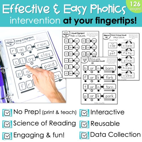Phonics Reading Intervention for 1st Grade | Made By Teachers