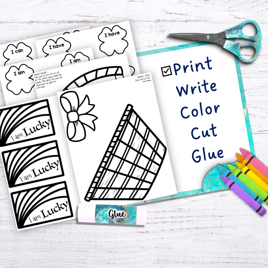 I am Lucky St. Patrick's Day Craft | Spring Craft | Growth Mindset ...