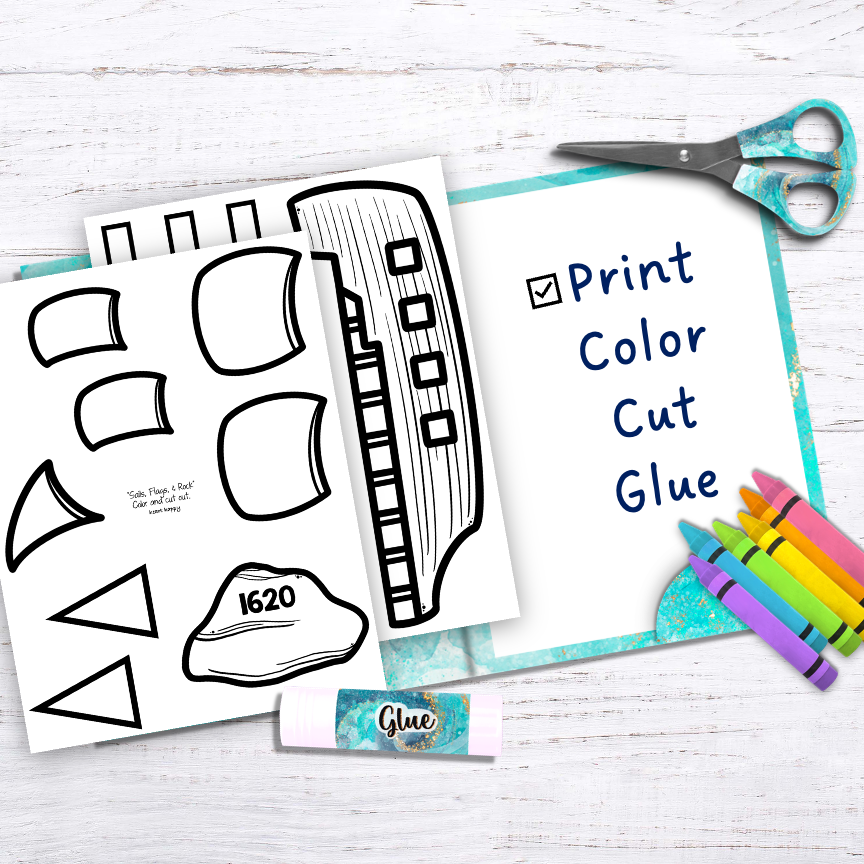 Mayflower Craft | Thanksgiving Craft | Fall Craft | Made By Teachers