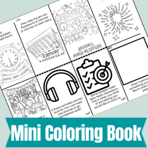 New Years Social Skills Story & Mini Book Ideal for Preschool Autism ...