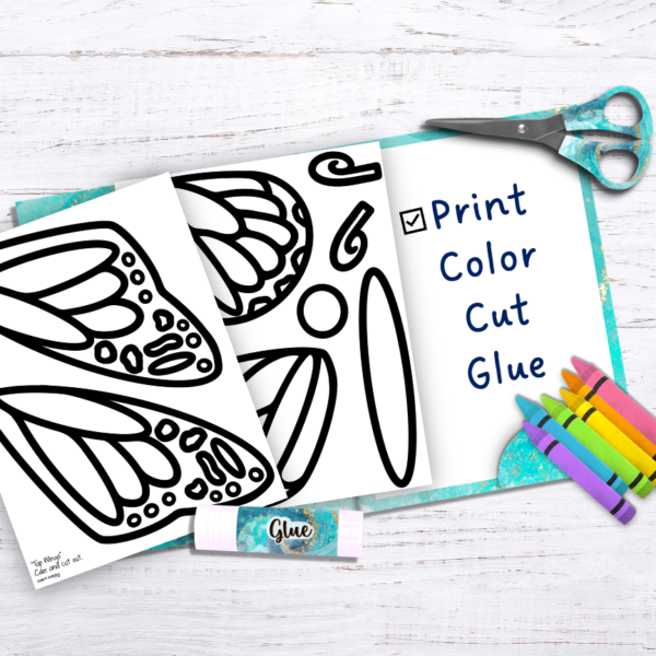 Monarch Butterfly Craft | State Symbol Crafts | Spring Craft | Made By ...