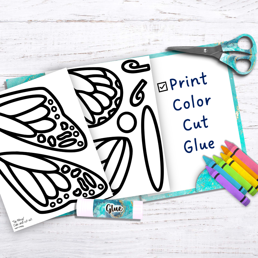 Monarch Butterfly Craft | State Symbol Crafts | Spring Craft | Made By ...