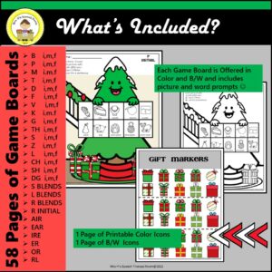 Christmas Tree Speech Therapy Articulation Activity | Made By Teachers