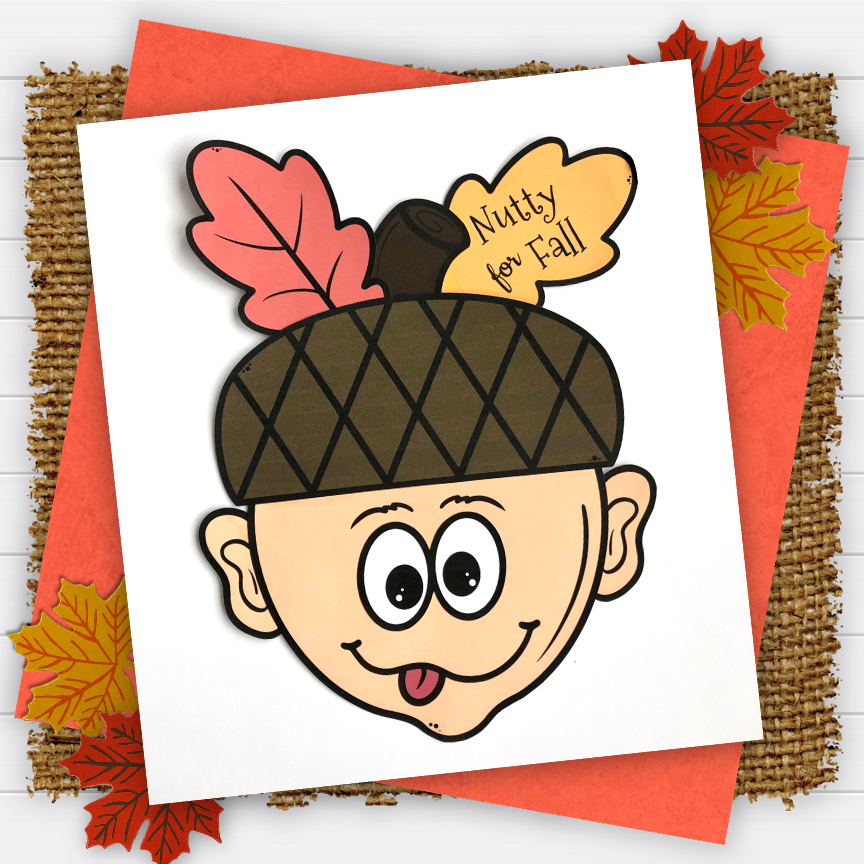 Nutty for Fall Acorn Craft | Made By Teachers