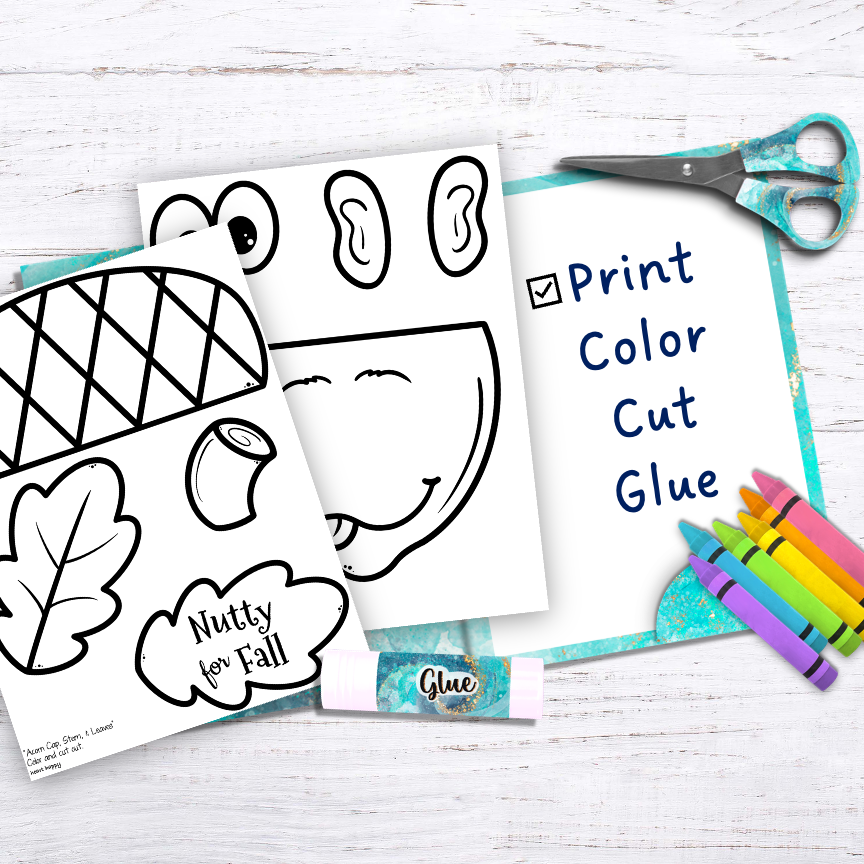 Nutty for Fall Acorn Craft | Made By Teachers