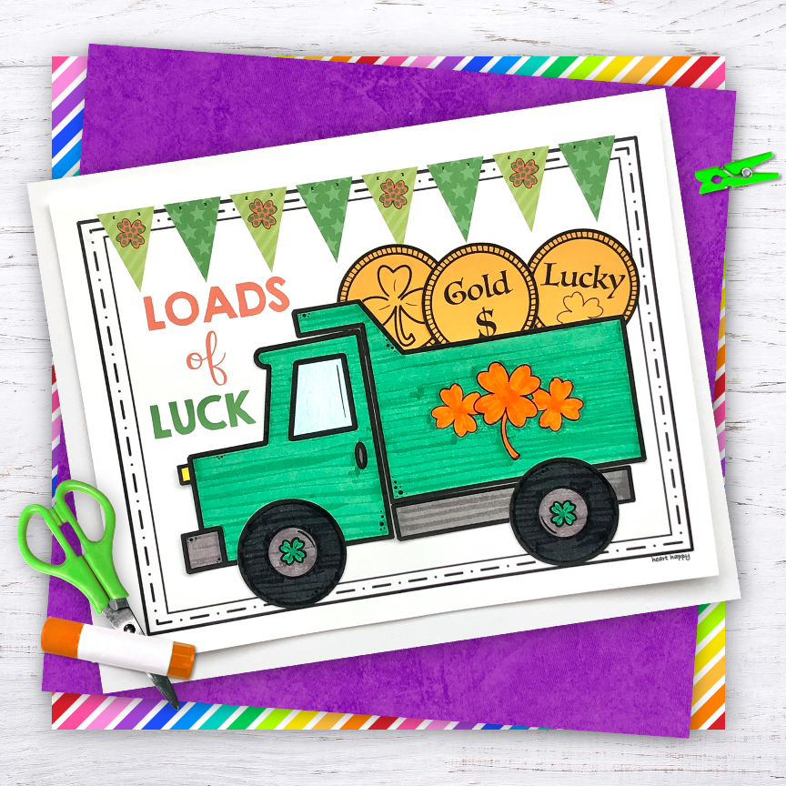 Loads of Luck Craft: St. Patrick's Day Craft | Made By Teachers