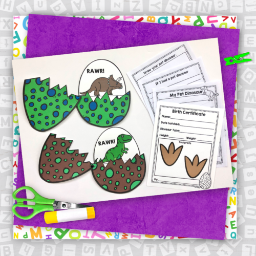 My Pet Dinosaur Craft and Writing Prompts | Made By Teachers