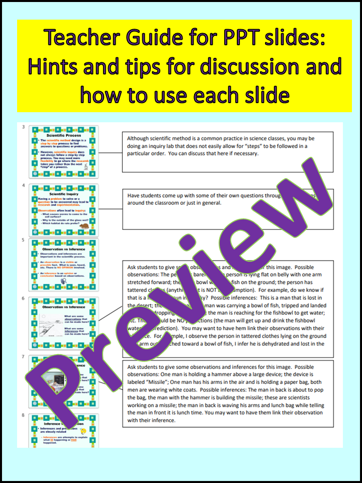Scientific Process & Design PowerPoint Notes | Made By Teachers