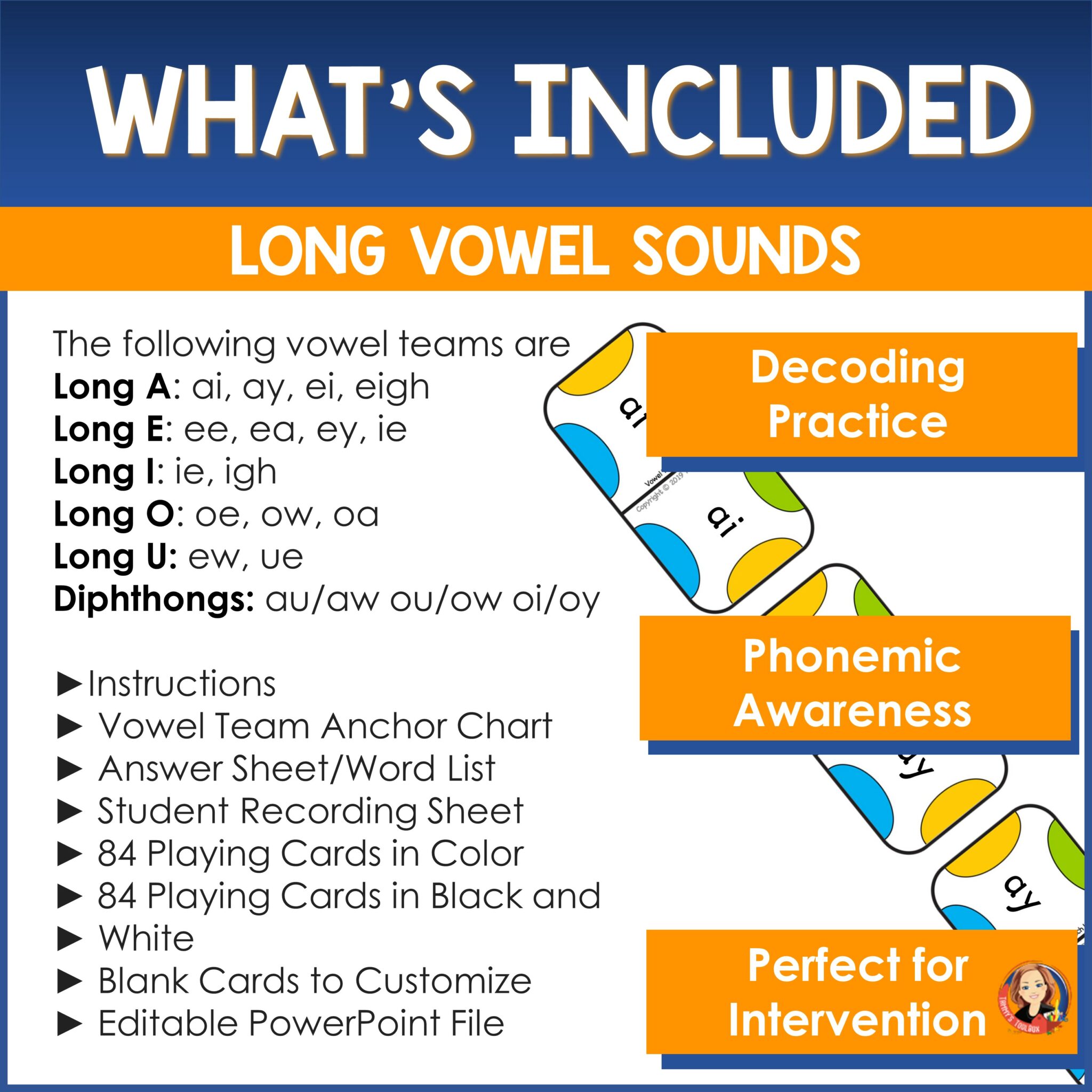 Long Vowel Sounds - Vowel Teams Phonics Game | Made By Teachers