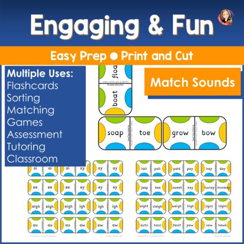 Long Vowel Sounds - Vowel Teams Phonics Game | Made By Teachers