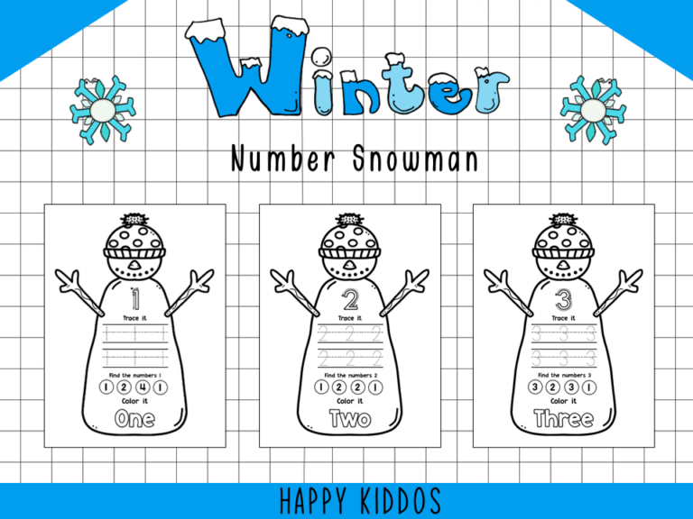Winter: Number Snowman Activities | Made By Teachers