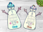 Winter: Number Snowman Activities - Made By Teachers