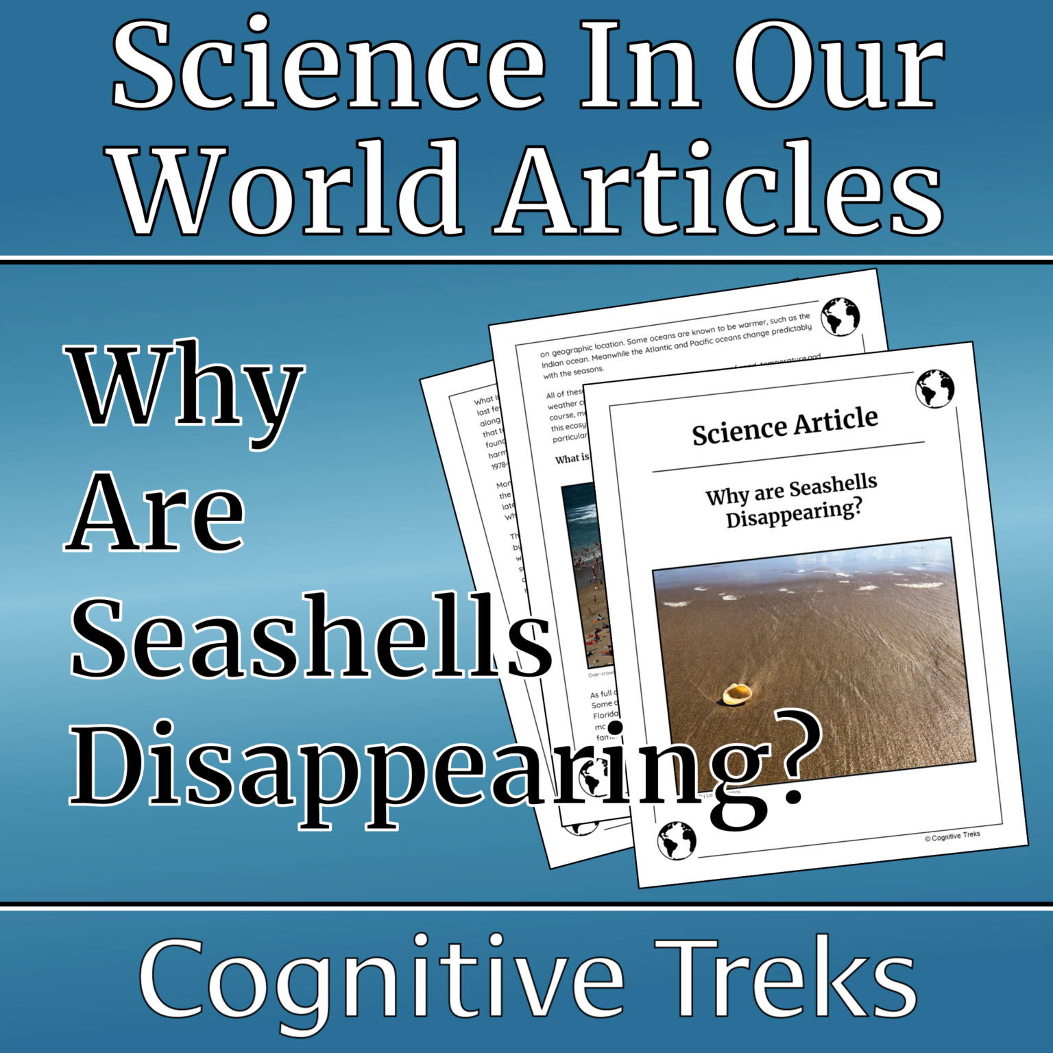 Science Reading Article | Human Impact | Why Are Seashells Disappearing ...