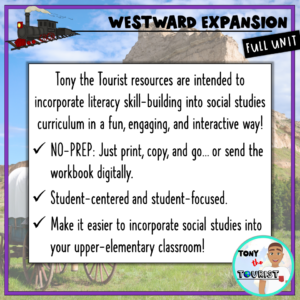 Westward Expansion Full Unit: Reading Passages, Activities, PowerPoint ...