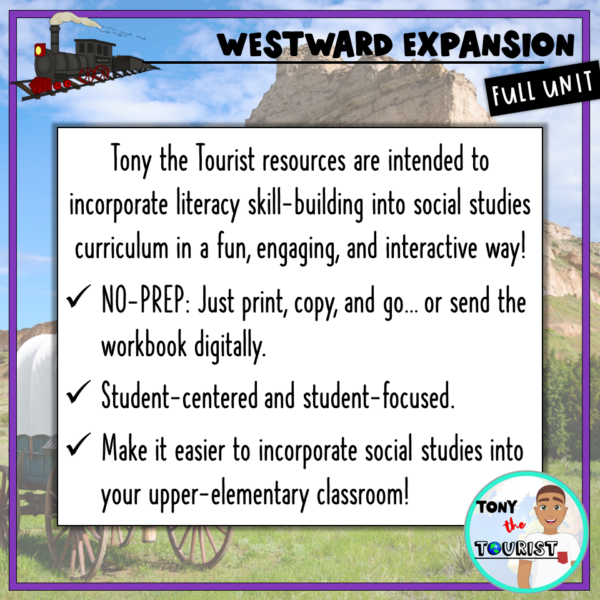 Westward Expansion Full Unit: Reading Passages, Activities, PowerPoint ...