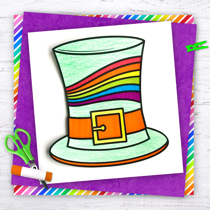 St. Patrick's Day Hat Craft | Made By Teachers