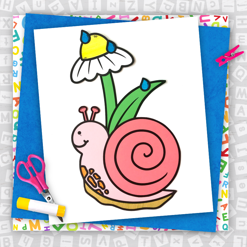 Snail Craft | Spring Craft | Insect Craft | Made By Teachers