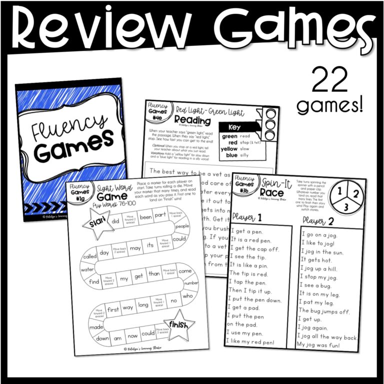 1st Grade Reading Fluency Practice - Intervention Beginning Reading ...