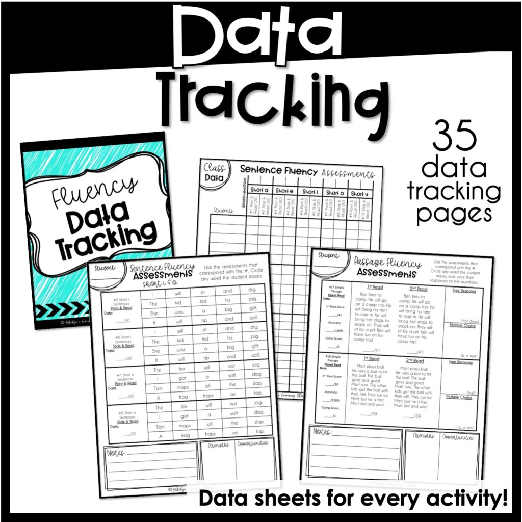 1st Grade Reading Fluency Practice - Intervention Beginning Reading ...