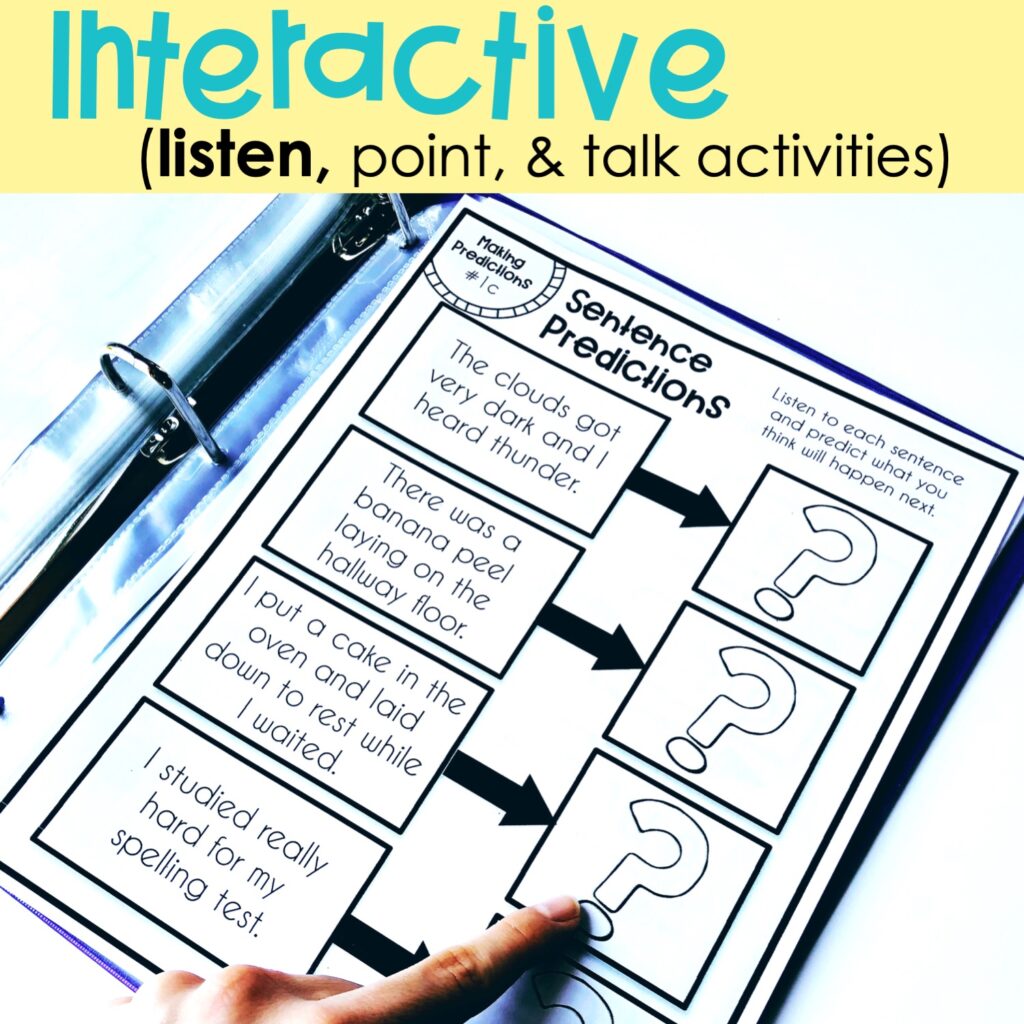 Listening Comprehension Reading Intervention Activities And Passages 