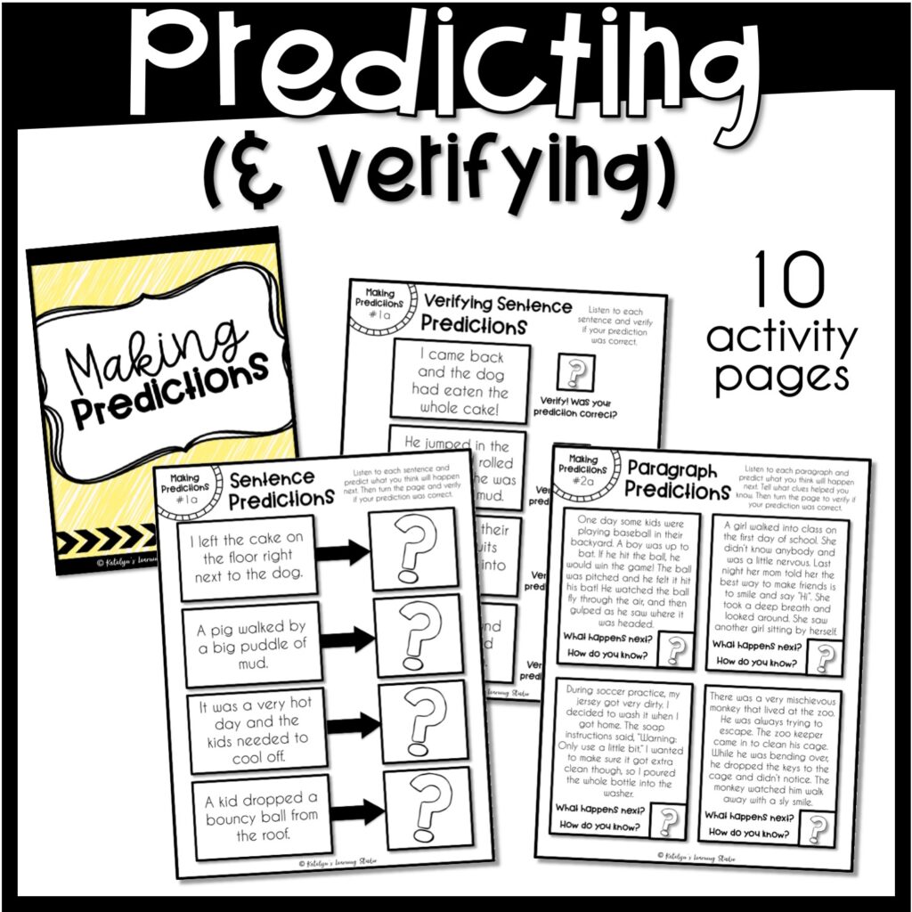 Listening Comprehension Reading Intervention Activities and Passages ...