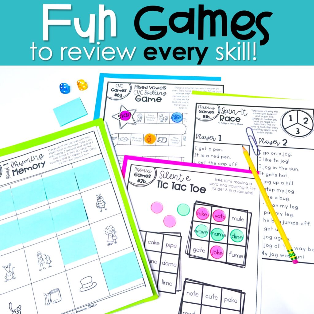 Reading Intervention Activities for Small Group RTI- Science of Reading ...