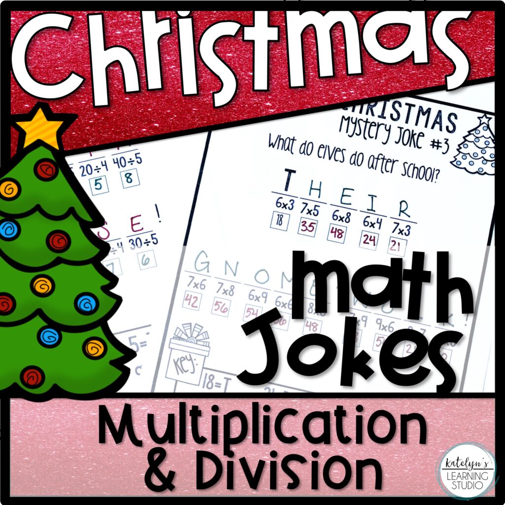 Christmas Multiplication and Division Math Worksheets 3rd grade | Made ...
