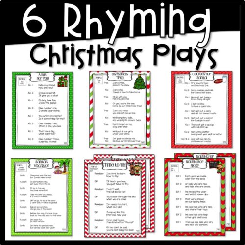 Christmas Readers Theater and Comprehension Activities - Made By Teachers