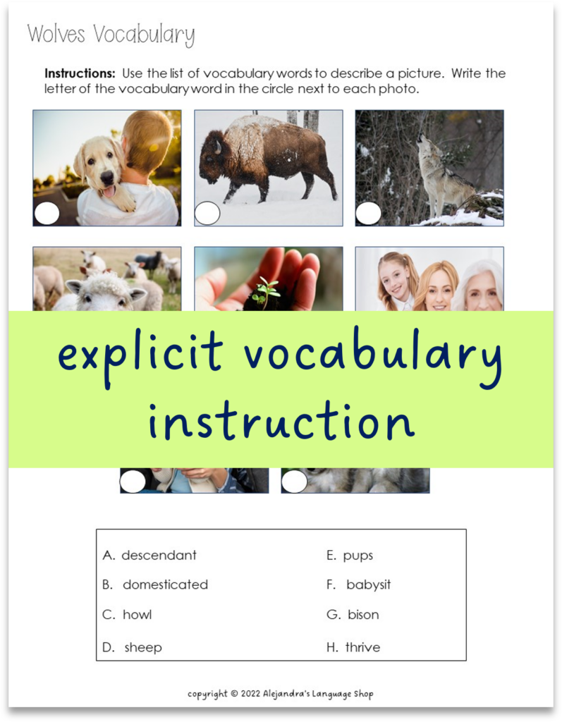 ESL High Interest Low Level Reading | Wolves | Made By Teachers
