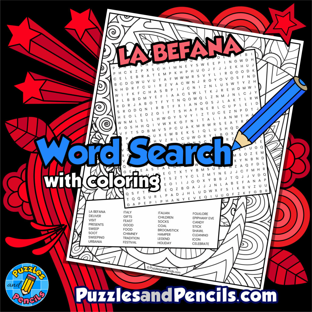 Elizabeth Blackwell Word Search Puzzle Activity Page with Coloring ...