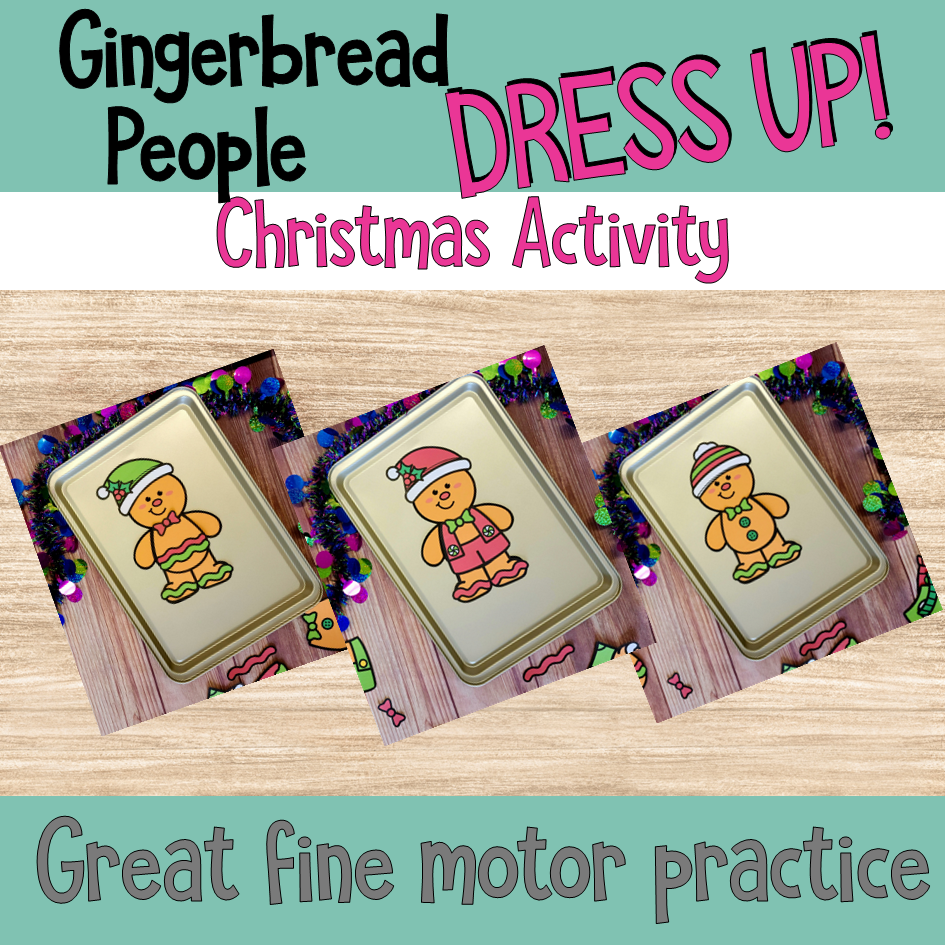 Gingerbread People Dress up Christmas Activity | Made By Teachers