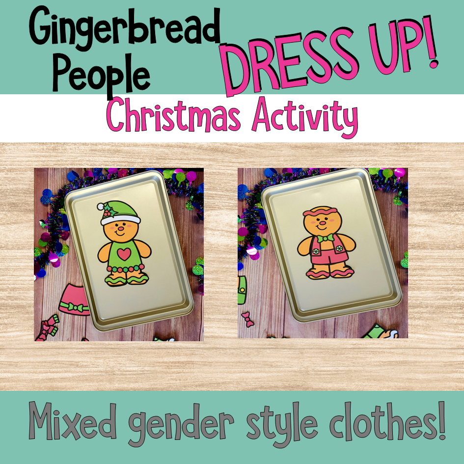 Gingerbread People Dress up Christmas Activity | Made By Teachers