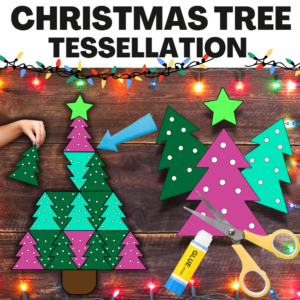Tessellation Christmas Tree Paper Craft | Made By Teachers