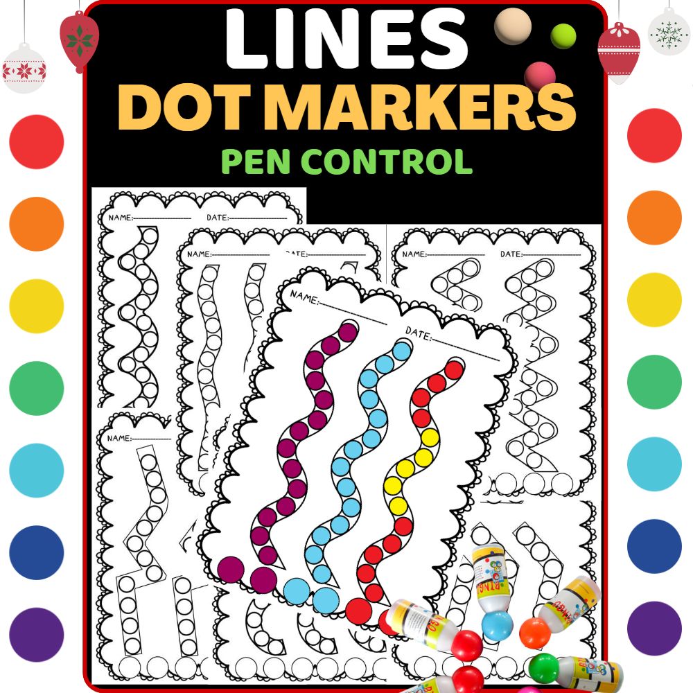 LINES Dot Marker, Bingo Dabber. | Made By Teachers