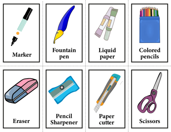 Classroom Vocabulary With Images And Flashcards English Vocabulary