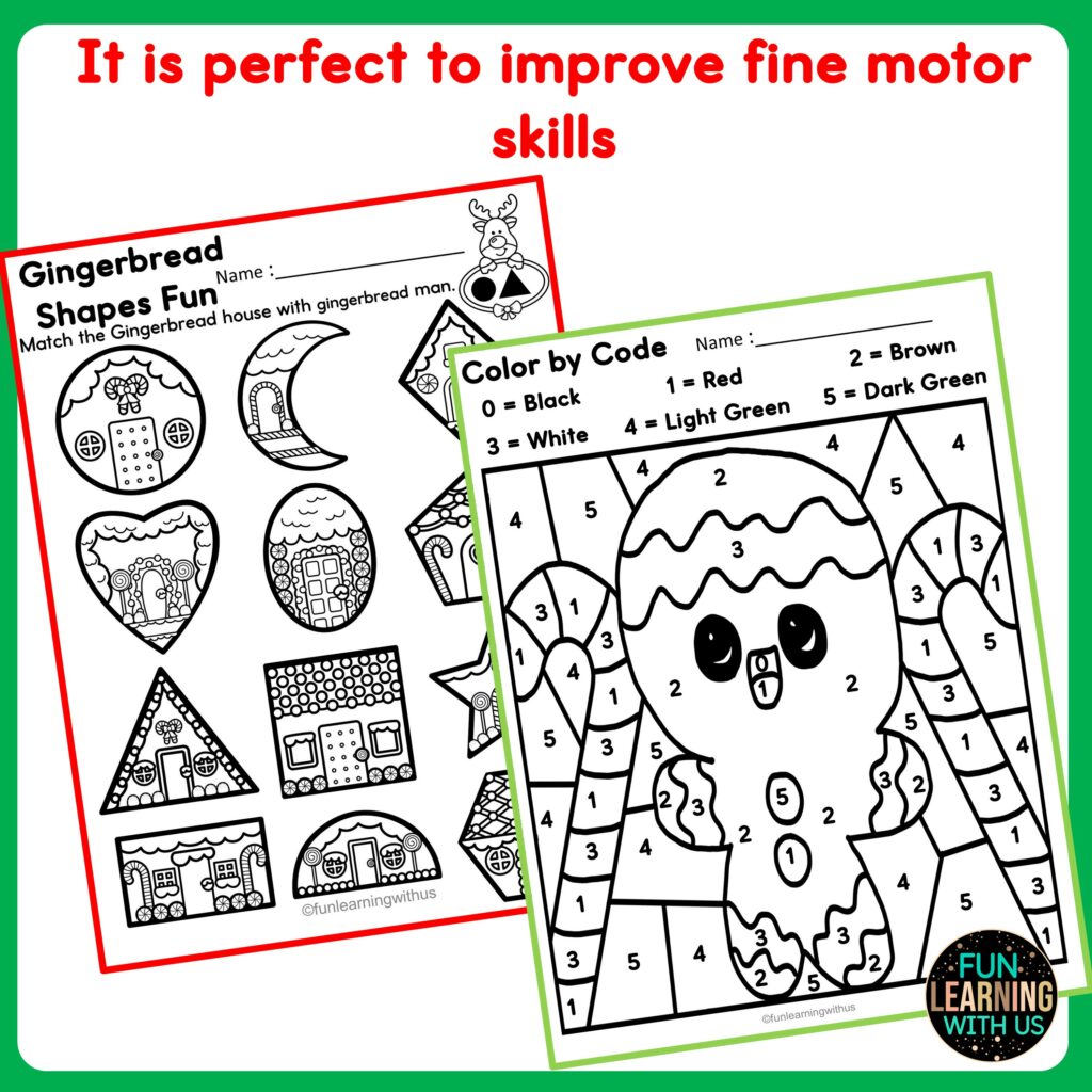 Christmas Preschool & Pre-K Pack | December Early Finishers Packet ...