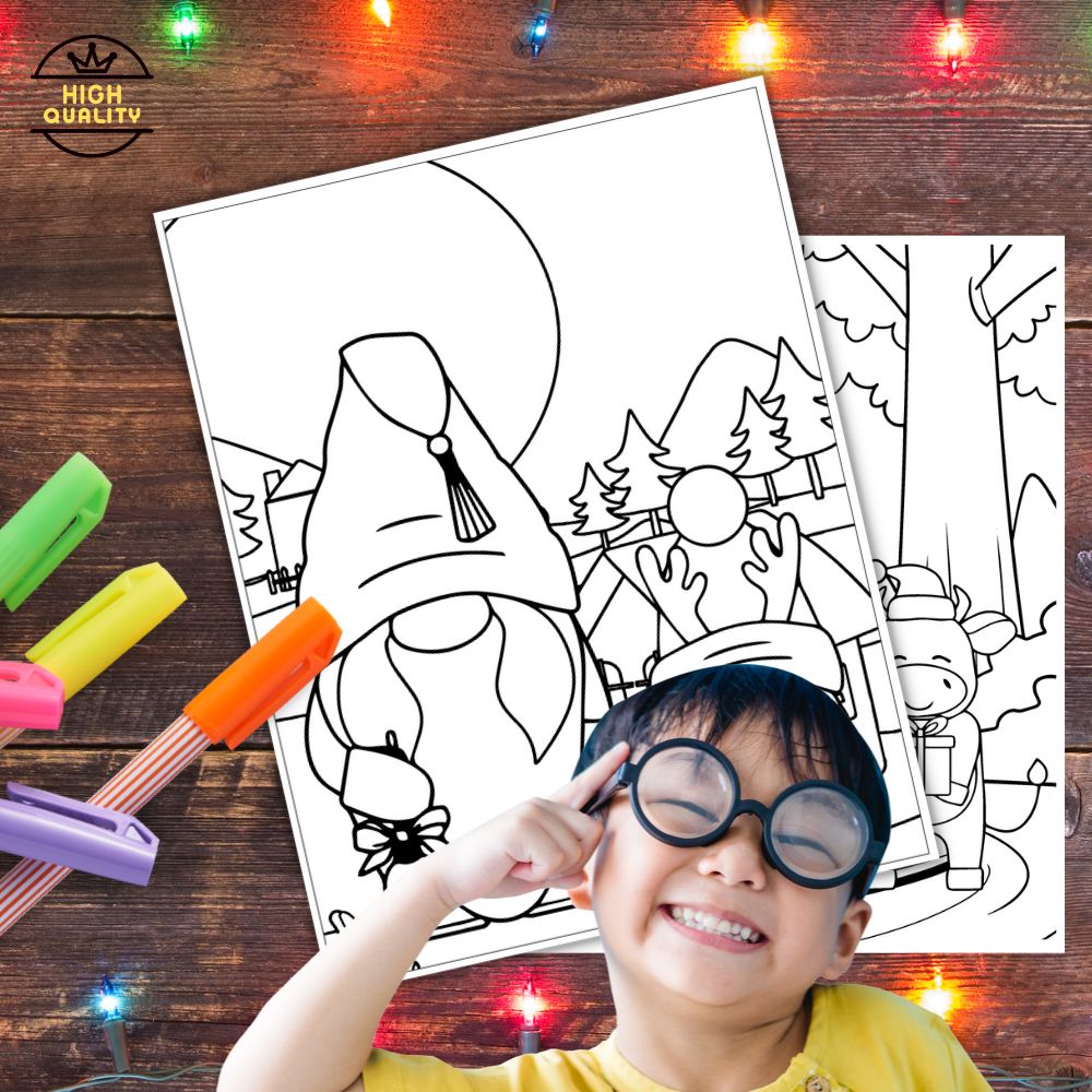 Winter Coloring Pages,Winter mindfulness stress relief | Made By Teachers