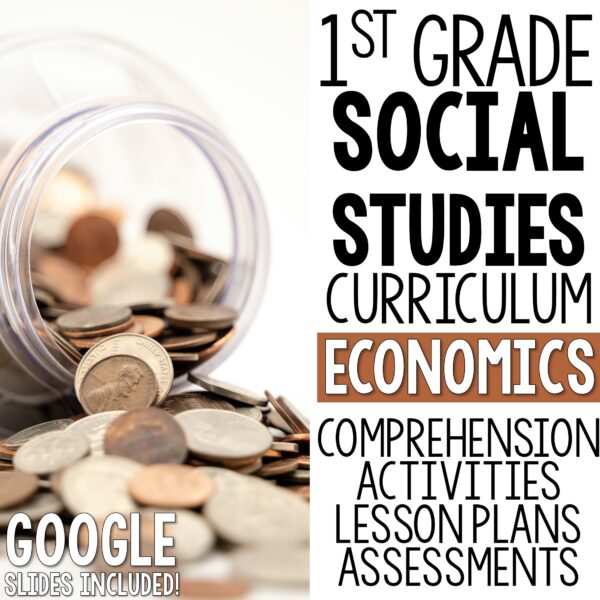 1st Grade Social Studies Economics Curriculum Google Slides | Made By ...