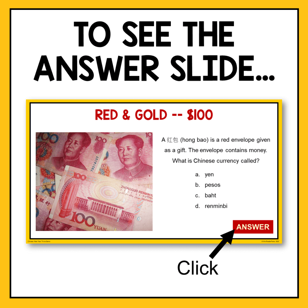 Chinese New Year Trivia Game 2023 - Chinese New Year Activity | Made By ...