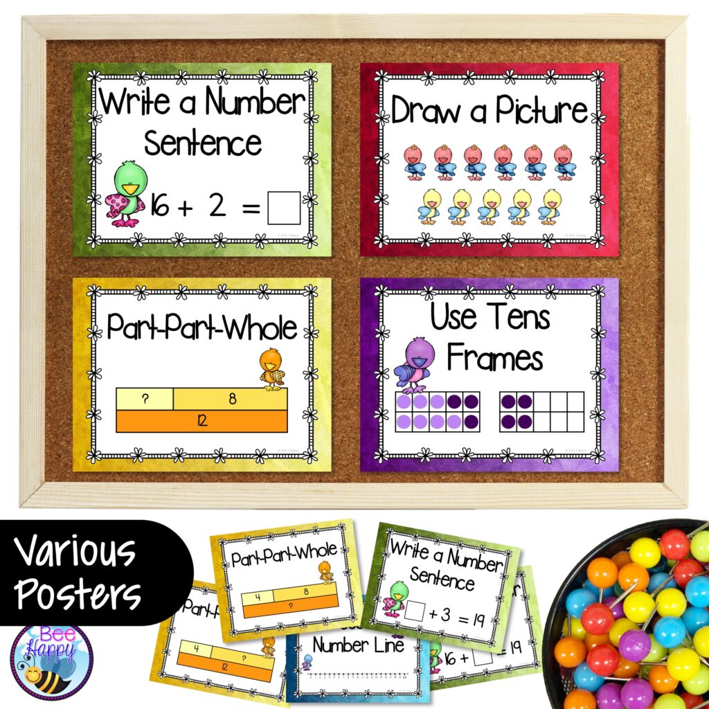 Addition Word Problems Within 20 | Bundle | Made By Teachers