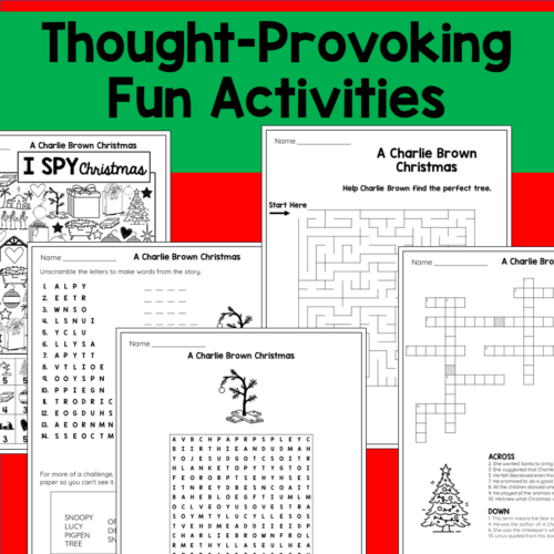 Charlie Brown Christmas Book Read Aloud – Christian – No Prep | Made By ...