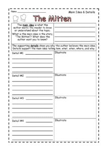 The Mitten Reading Comprehension | Made By Teachers