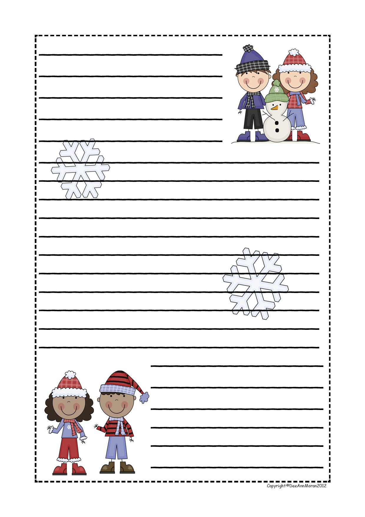 Snowman Descriptive Writing Craftivity | Made By Teachers