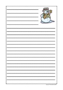 Snowman Descriptive Writing Craftivity - Made By Teachers