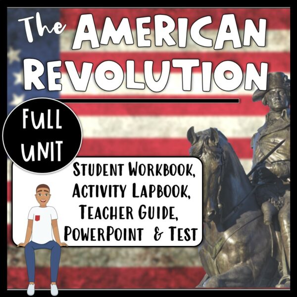 American Revolution Unit: Causes & More! (Readings, Lapbook, PowerPoint ...