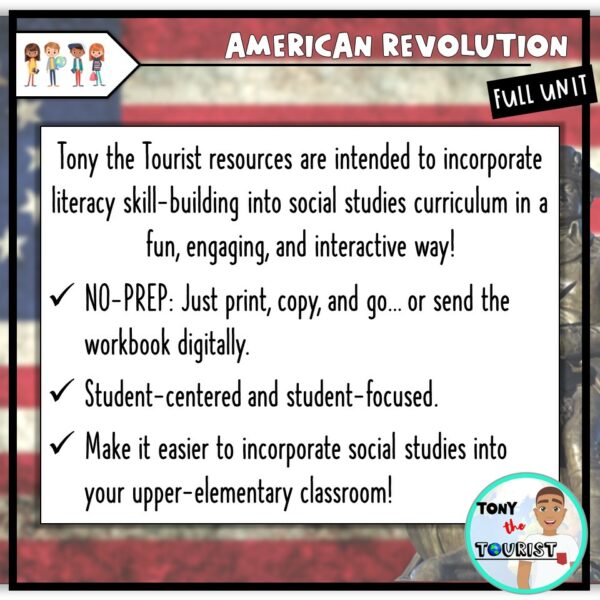 American Revolution Unit: Causes & More! (Readings, Lapbook, PowerPoint ...
