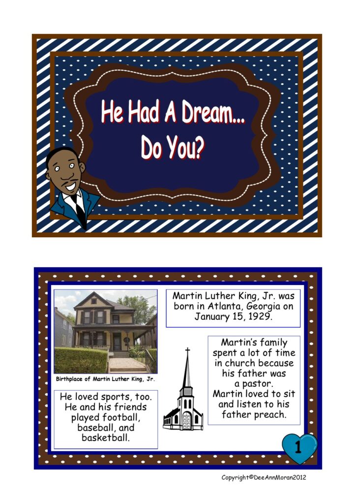 Martin Luther King Jr. Mini Book Reading Comprehension | Made By Teachers